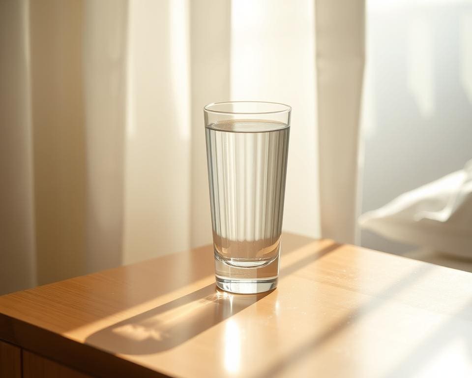 Wat doet een glas water bij het opstaan? | belavi.nl
