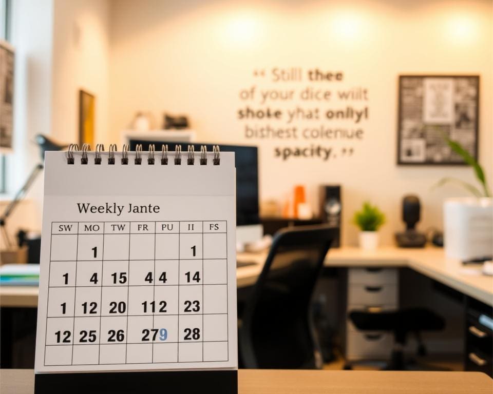 Wat zegt je weekstructuur over je werkstijl? | belavi.nl